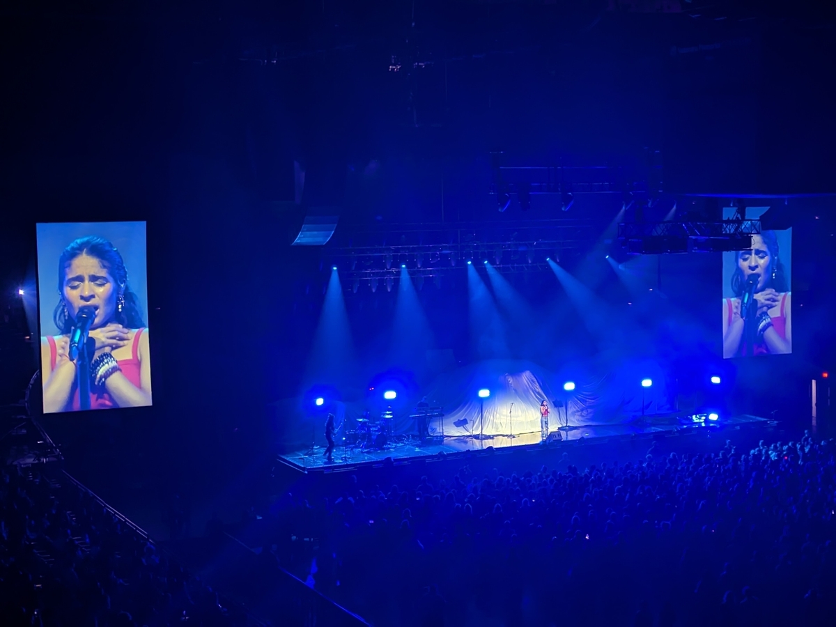 Aug 25, 2023: Sam Smith / Jessie Reyez at Veterans Memorial Coliseum Portland, Oregon, United ...