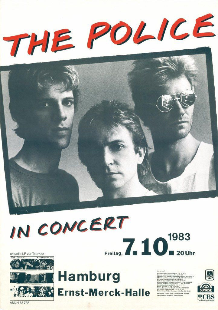 The Police Concert & Tour History (Updated for 2023) | Concert Archives