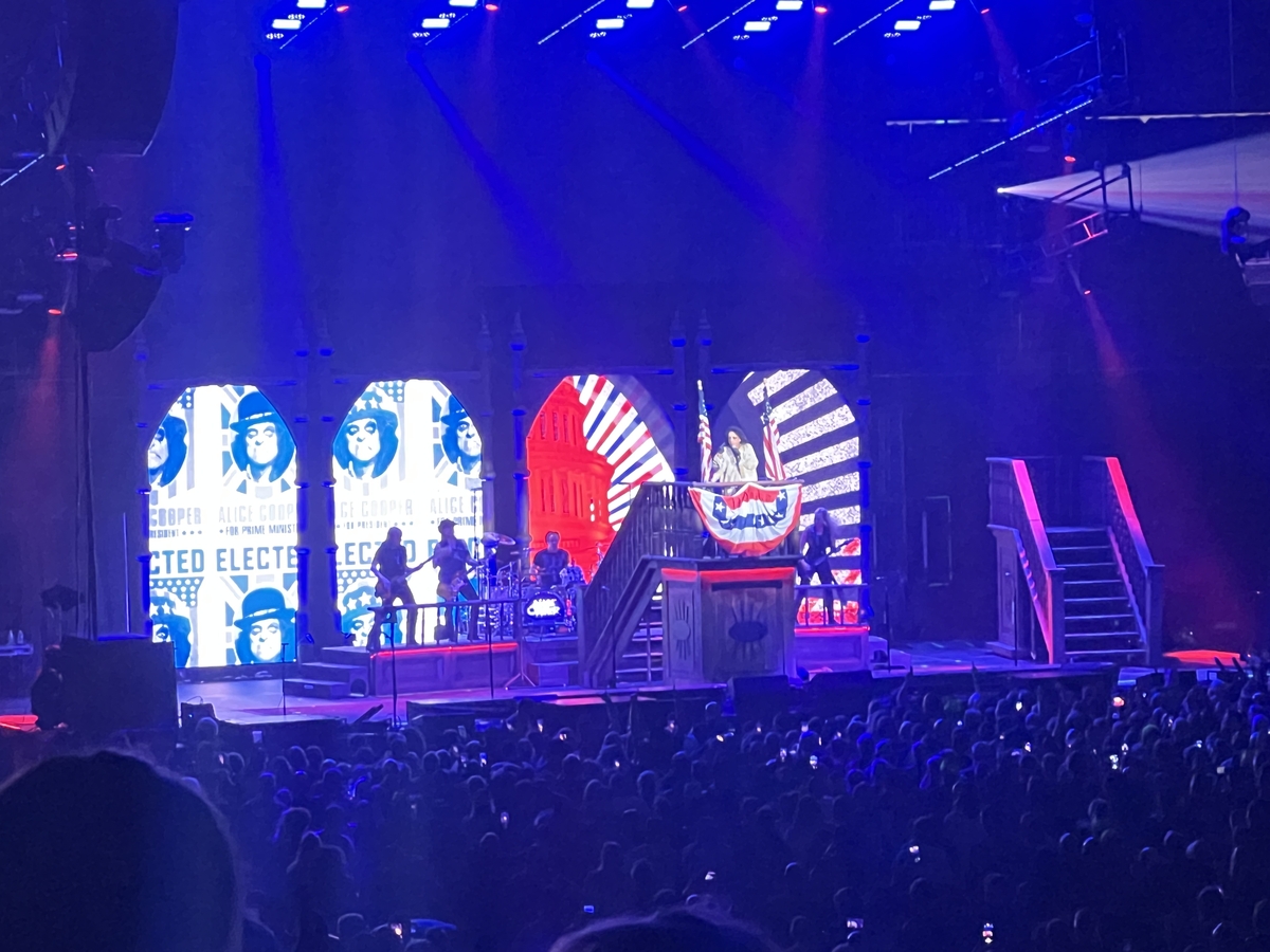 Sep 02, 2023: Rob Zombie / Alice Cooper / Ministry / Filter at Wells ...