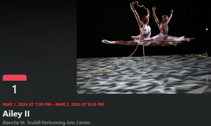Ailey II dancers Concert & Tour History (Updated for 2024) | Concert ...