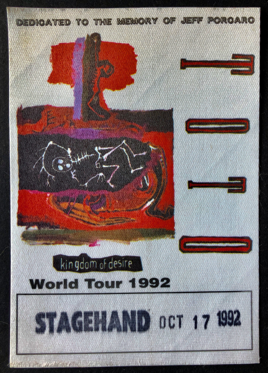 Toto's 1992 Concert Photos | Concert Archives