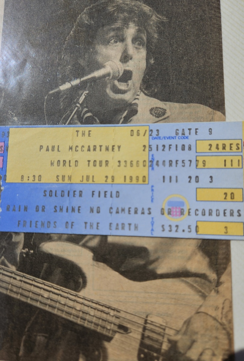 Paul McCartney's 1990 Concert & Tour History | Concert Archives