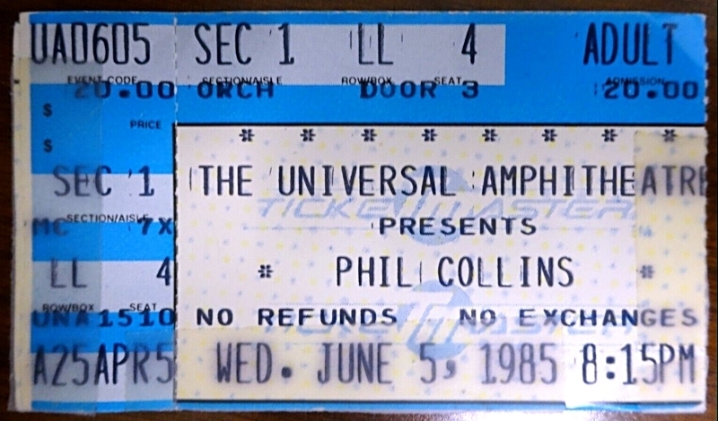 Concert History of Universal Amphitheatre Los Angeles, California ...