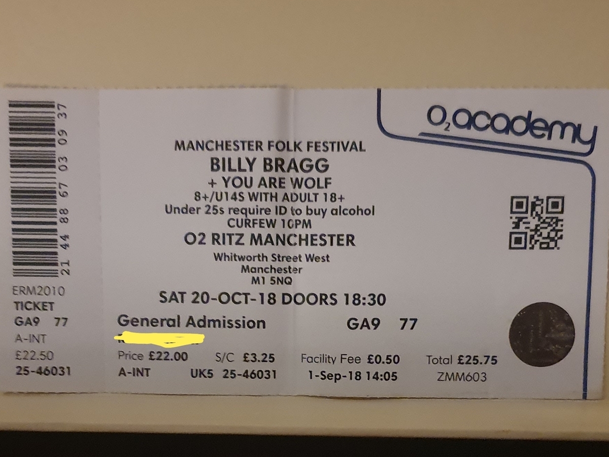 2018 Concert History of O2 Ritz Manchester Manchester, England, United ...