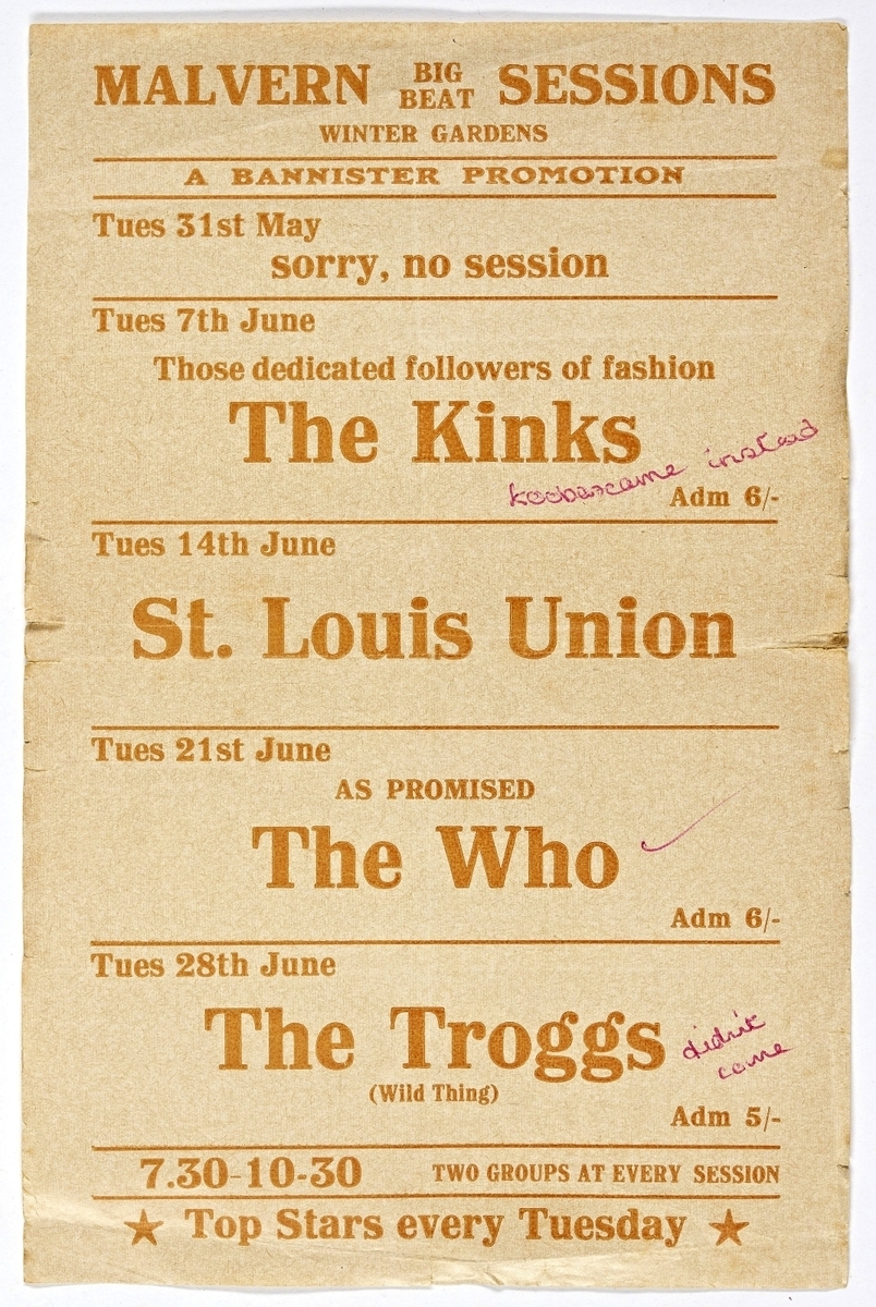 The Kinks Concert & Tour History (Updated for 2023) | Concert Archives