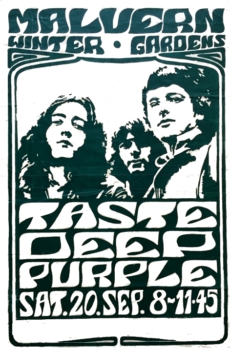 Deep Purple's 1969 Concert & Tour History | Concert Archives