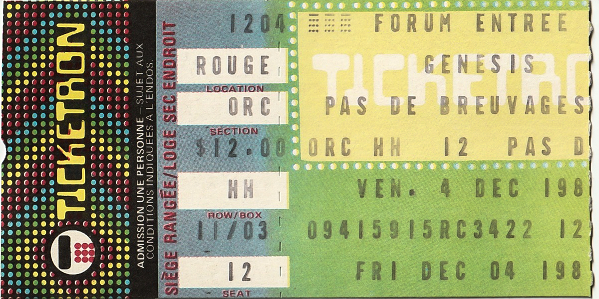 Genesis Concert & Tour History (Updated for 2023) | Concert Archives