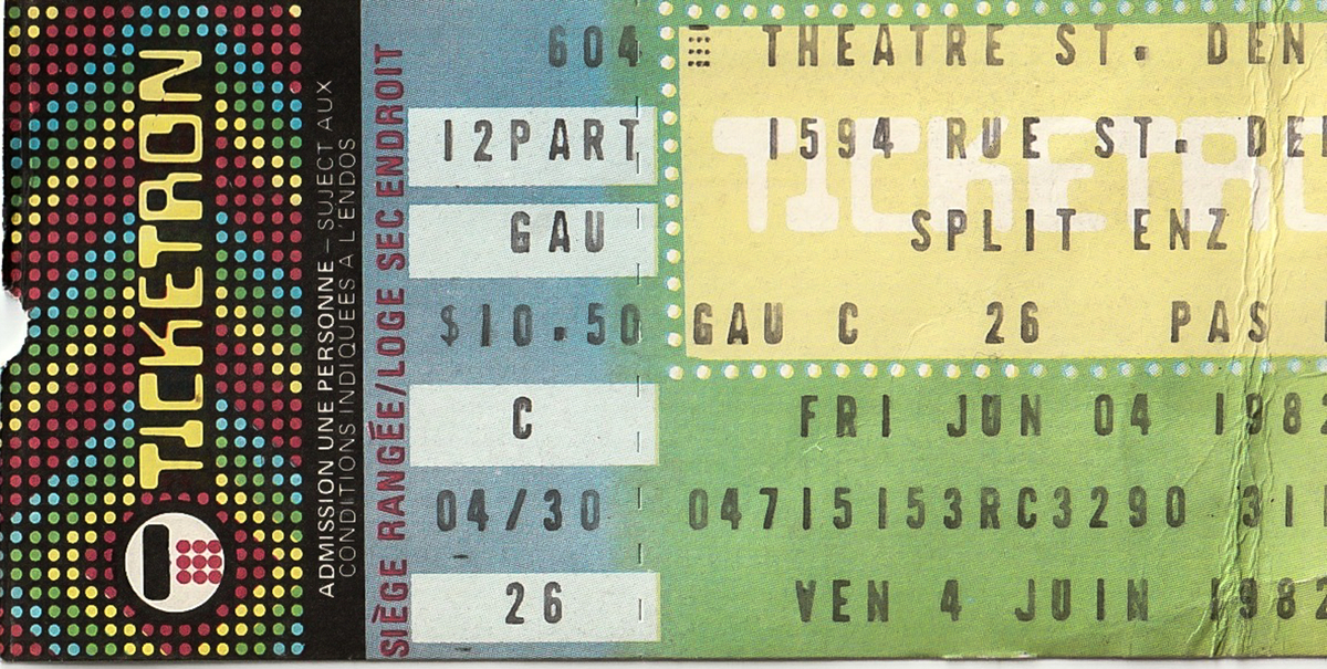 Split Enz Concert & Tour History | Concert Archives