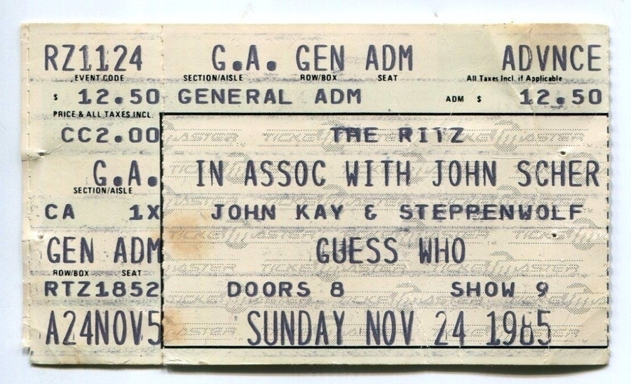 The Guess Who Concert & Tour History (Updated for 2024) | Concert Archives