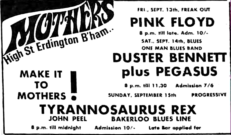 Pink Floyd S 1968 Concert Photos Concert Archives