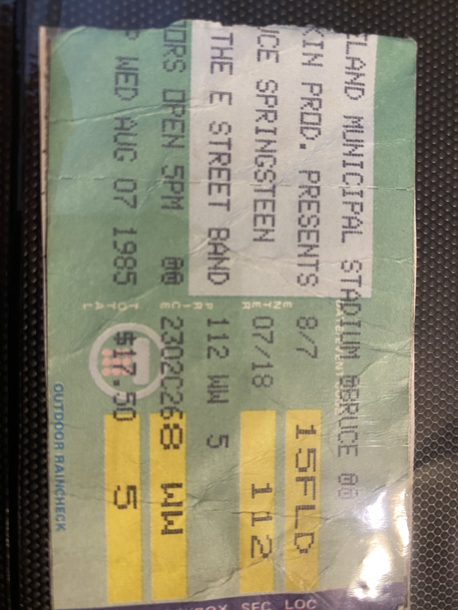 Bruce Springsteen's 1985 Concert & Tour History | Concert Archives