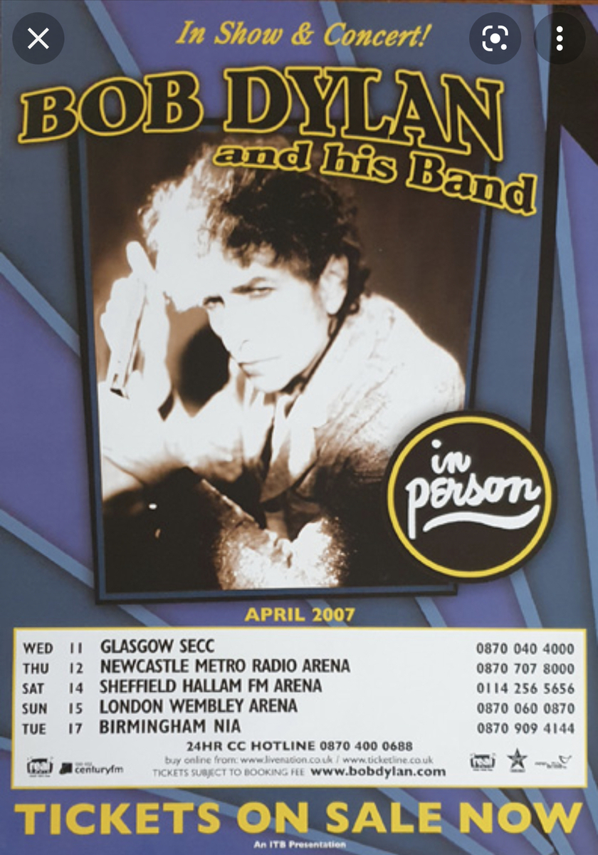 Apr 11, 2007: Bob Dylan at Scottish Exhibition & Conference Centre ...