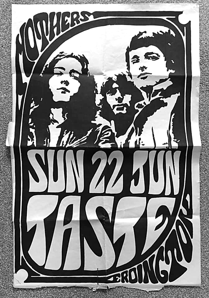 Jun 22, 1969: Taste / Rory Gallagher / Blodwyn Pig at Mothers ...