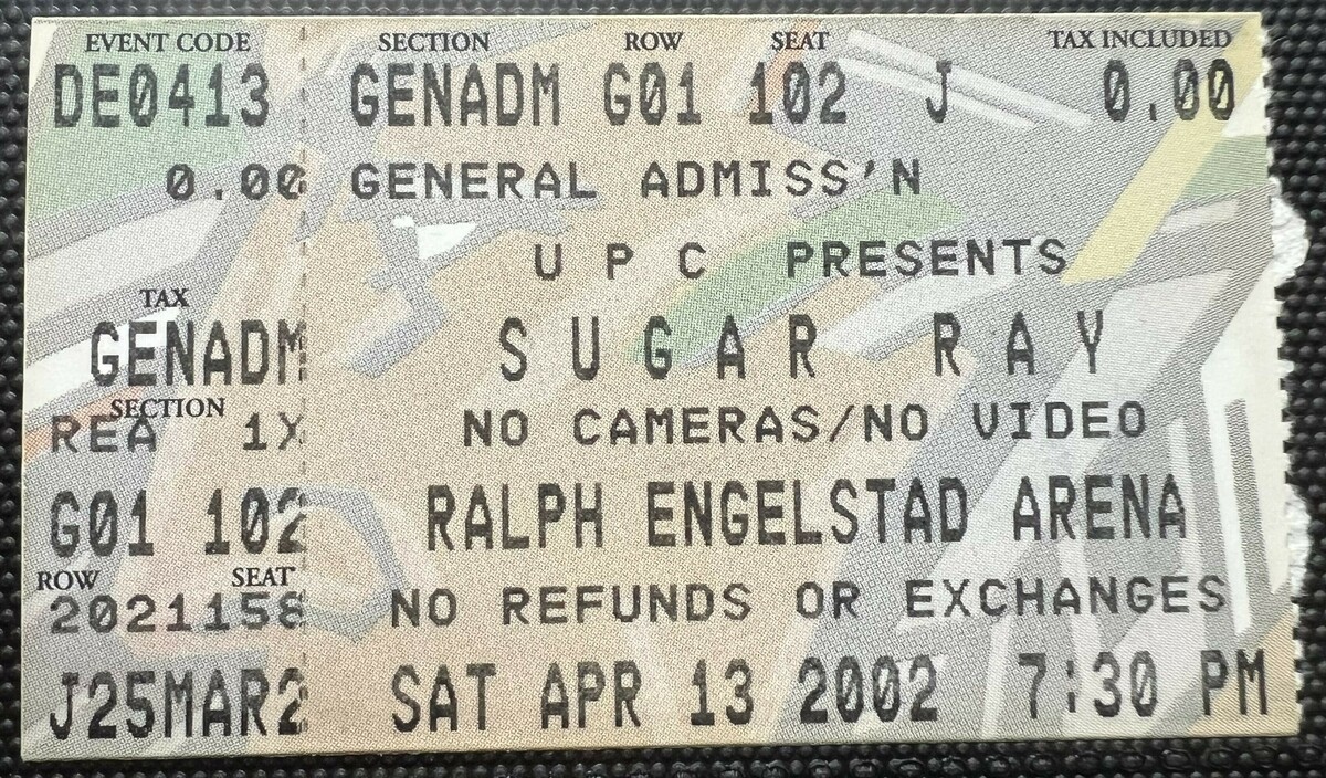 Sugar Ray Concert & Tour History (Updated for 2024) | Concert Archives