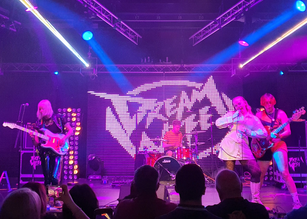 Mar 16, 2022: Dream Wife / Prima Queen / Swimsuit Competition at Epic Studios Norwich, England ...