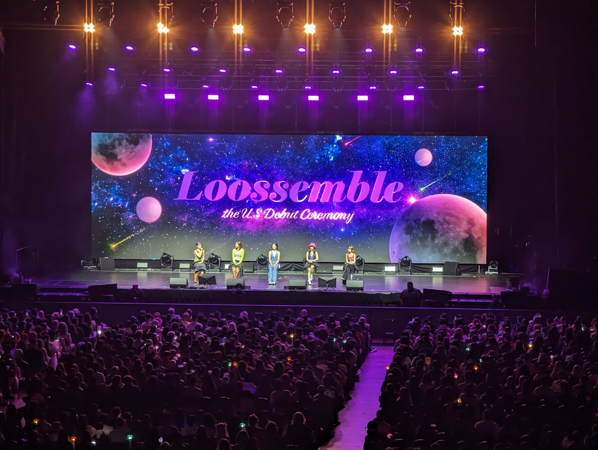 Oct 07, 2023: Loossemble at Kia Forum Inglewood, California, United ...