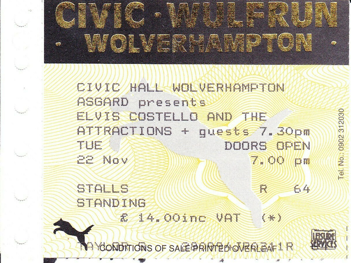 Concert History of Wolverhampton Civic Hall Wolverhampton, England ...