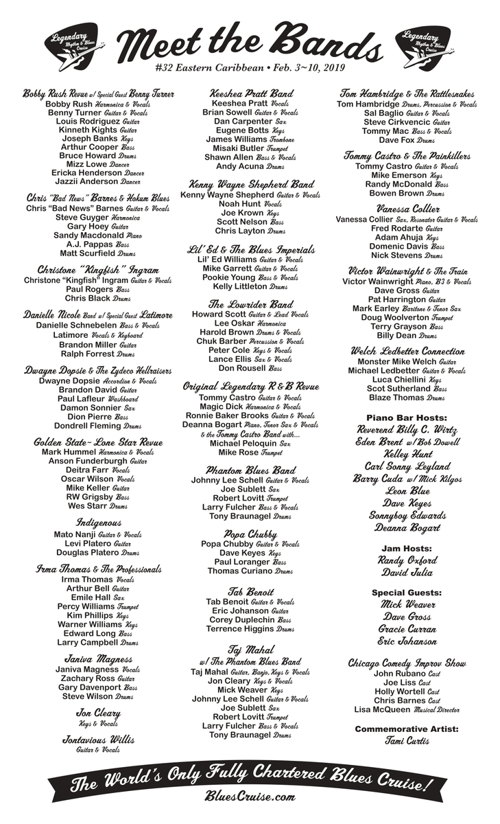 Returnee Party ft/ Ana Popovic, Marcella Simien, Ruthie Foster, Vanessa ...