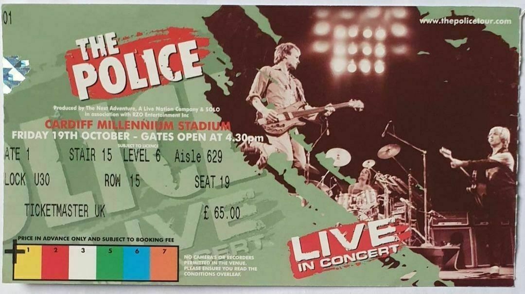 The Police Concert & Tour History (Updated for 2023) | Concert Archives