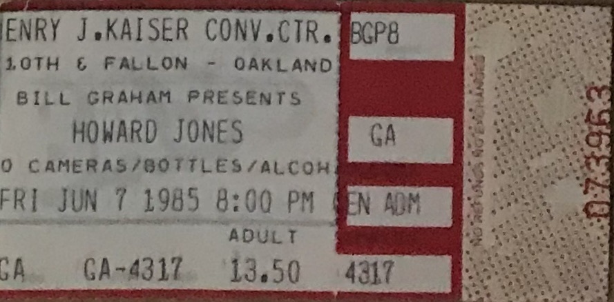 Howard Jones Concert & Tour History (Updated for 2023 - 2024) | Concert ...