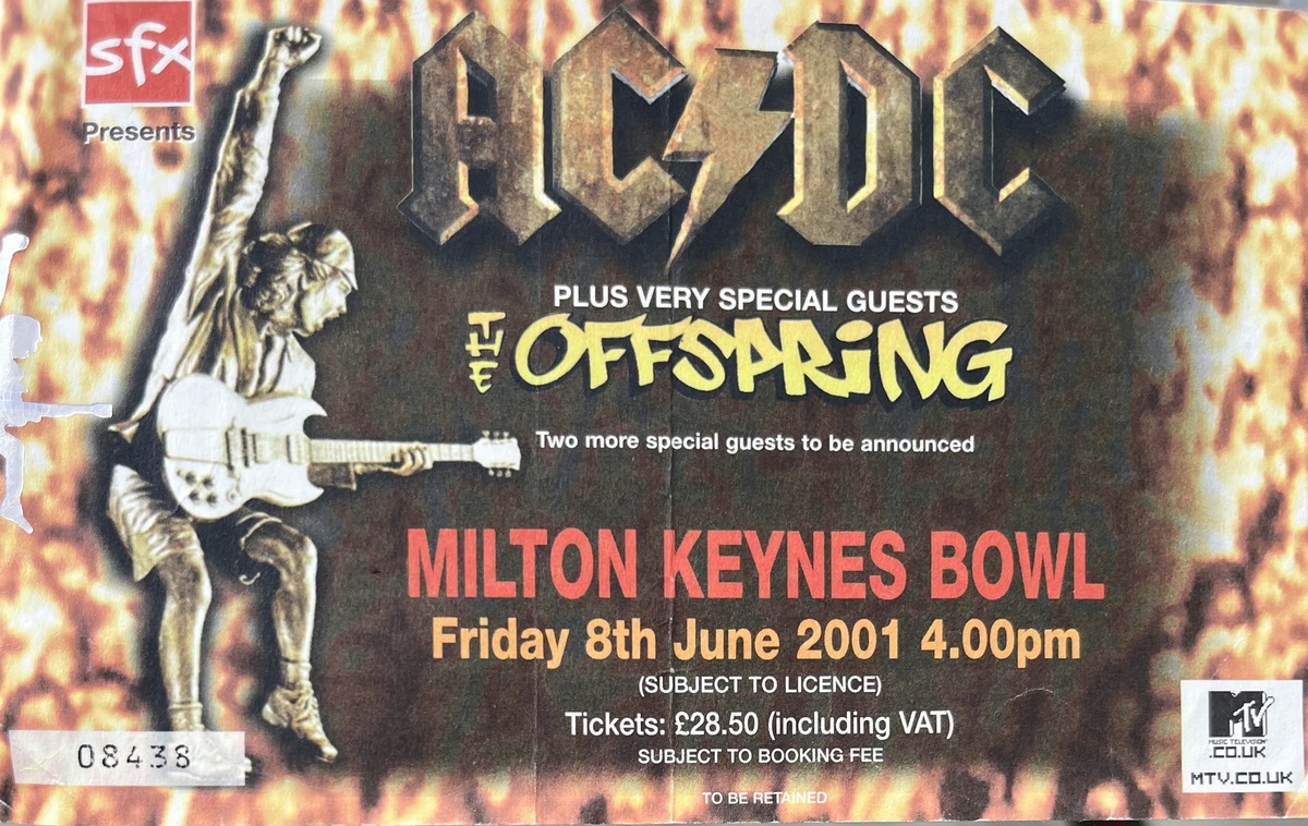 Jun 08, 2001: AC/DC / The Offspring / Queens of the Stone Age ...