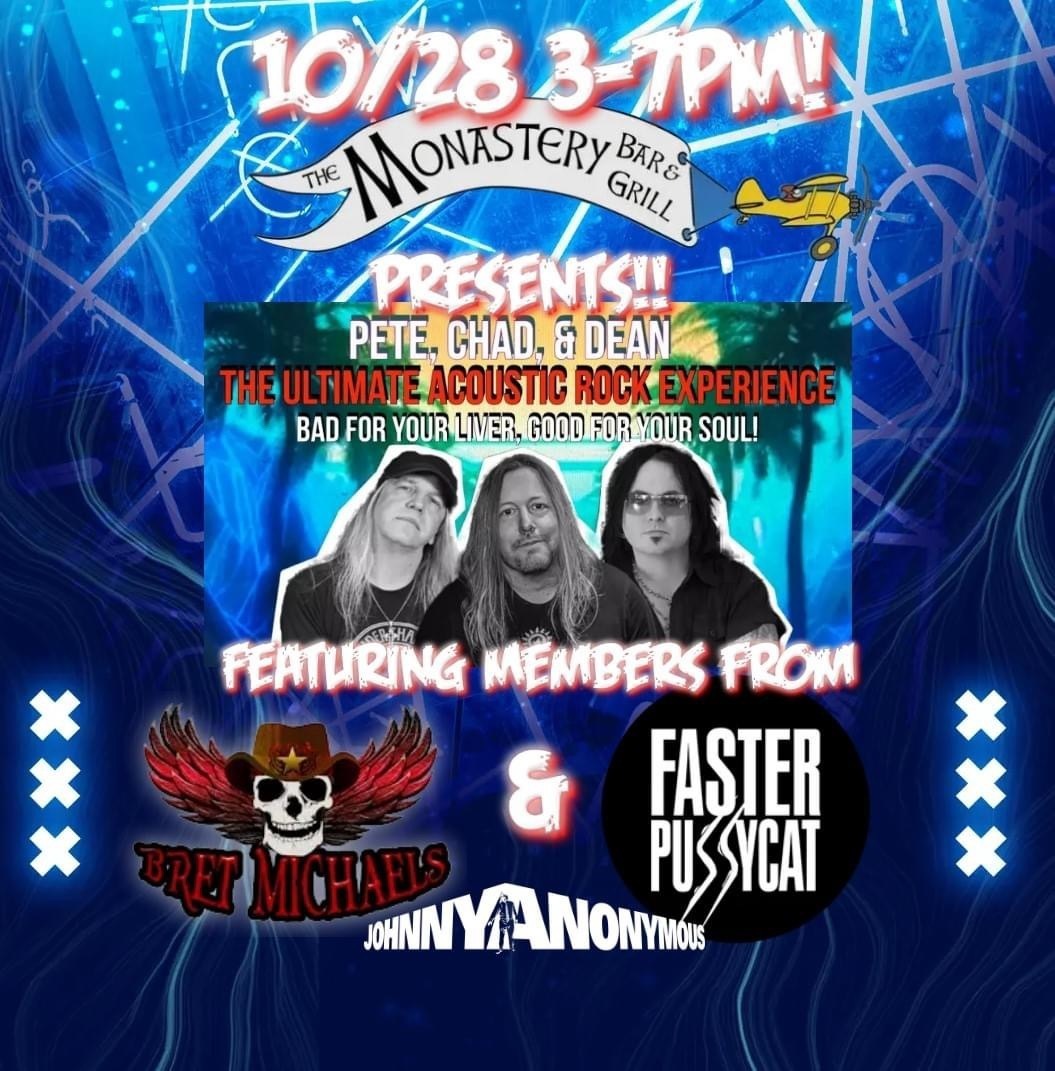 Oct 28, 2023: Pete Evick / Chad Stewart / Dean Cramer / Briggs Ashman at The Monastery Mesa ...