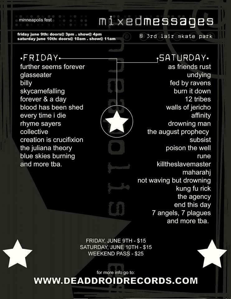 Jun 09, 1999: Mixed Messages at 3rd Lair Minneapolis, Minnesota, United ...