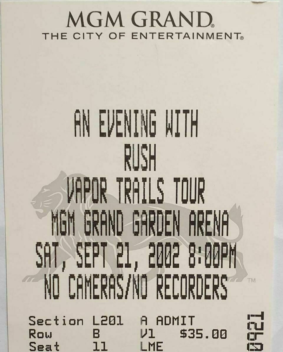 Rush Concert & Tour History (Updated for 2023) | Concert Archives