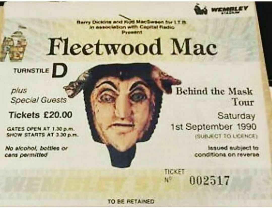 Sep 01, 1990: Fleetwood Mac / Jethro Tull / Daryl Hall & John Oates ...