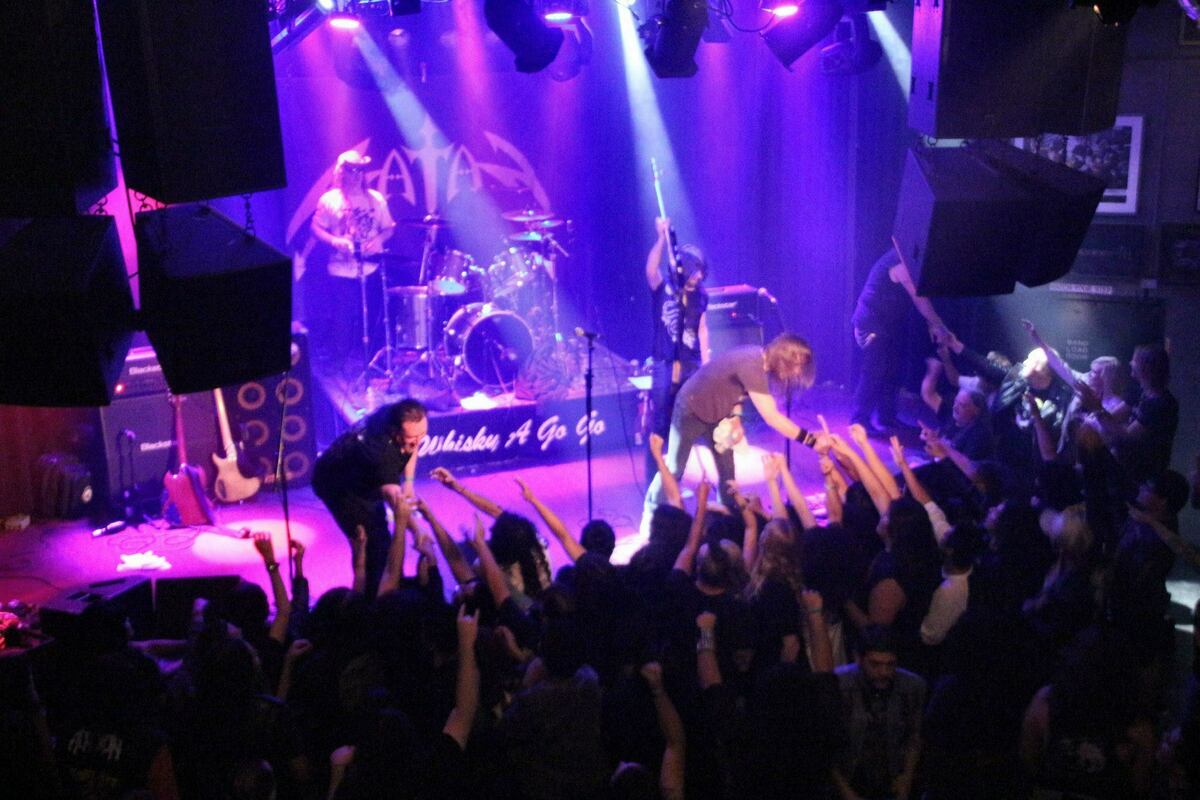 Oct 24, 2014: Satan at Whiskey a Go Go Los Angeles, California, United ...