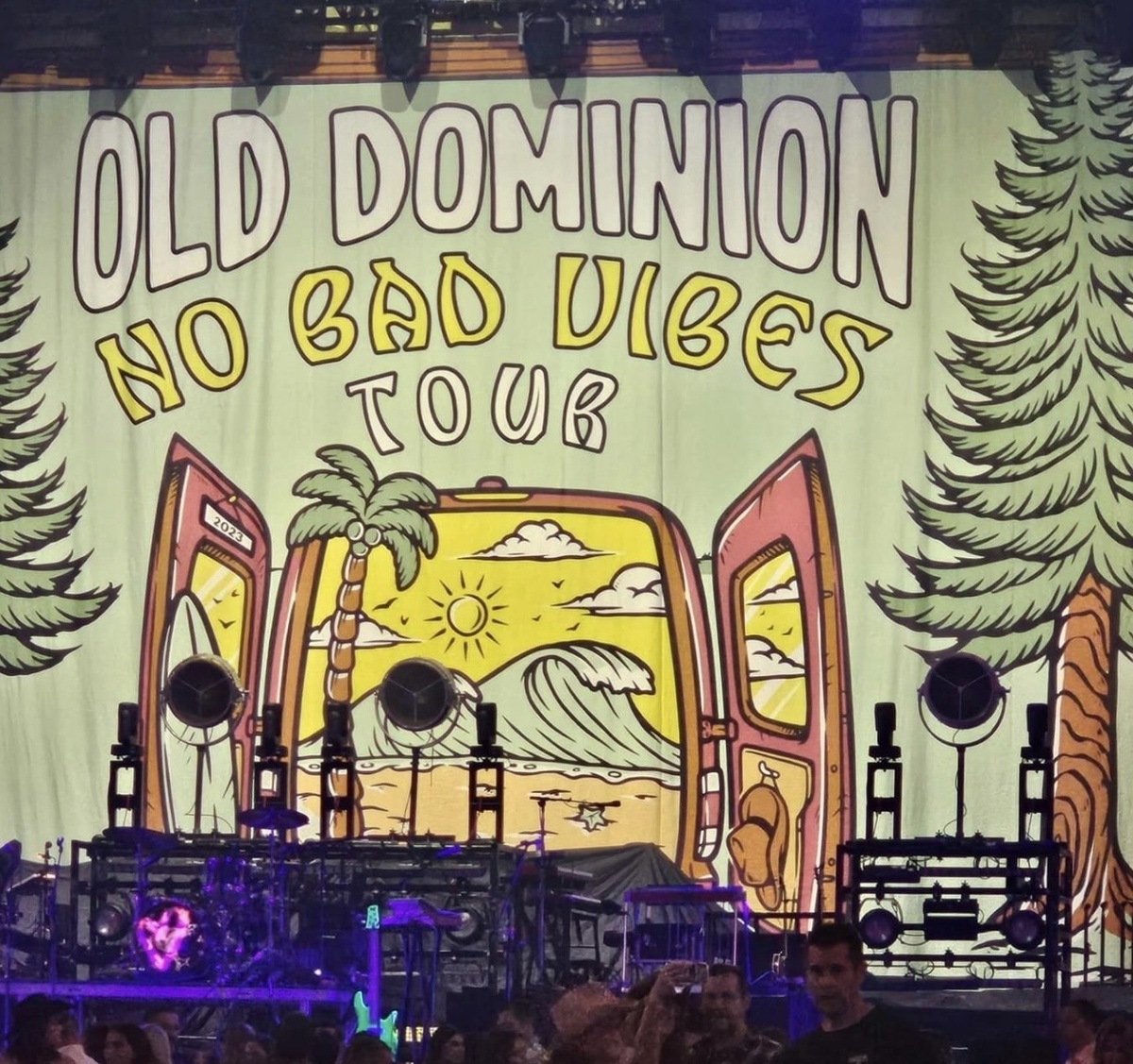 Oct 27, 2023: Old Dominion / Chase Rice / Kylie Morgan at Crypto.com ...