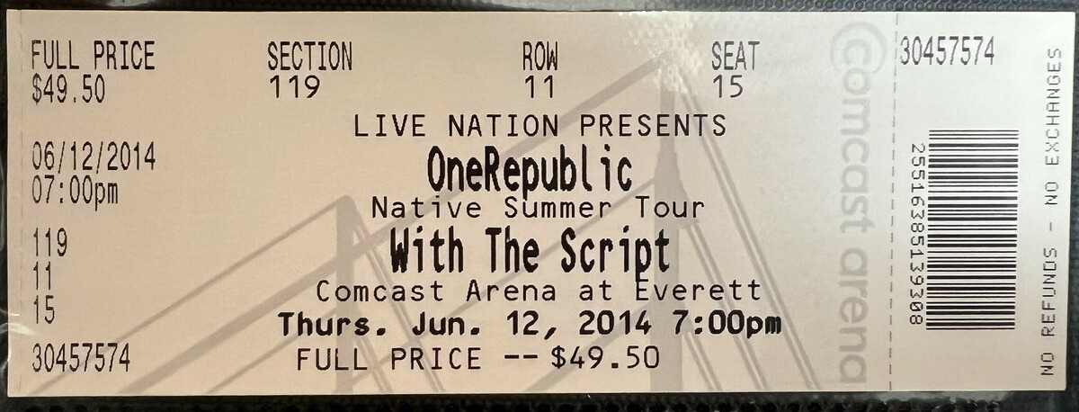 Concert History of Xfinity Arena at Everett Everett, Washington, United ...