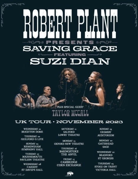 Robert Plant presents Saving Grace featuring Suzi Dian Concert & Tour ...