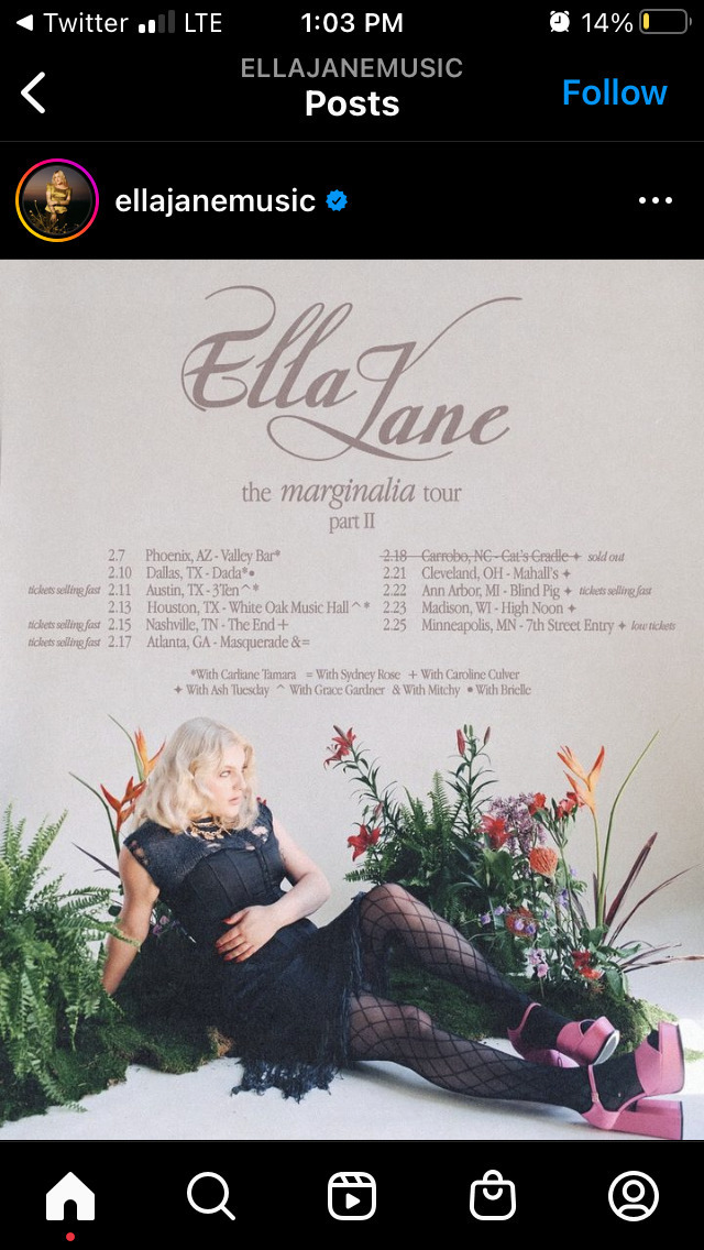 Carliane Tamara Concert & Tour History | Concert Archives