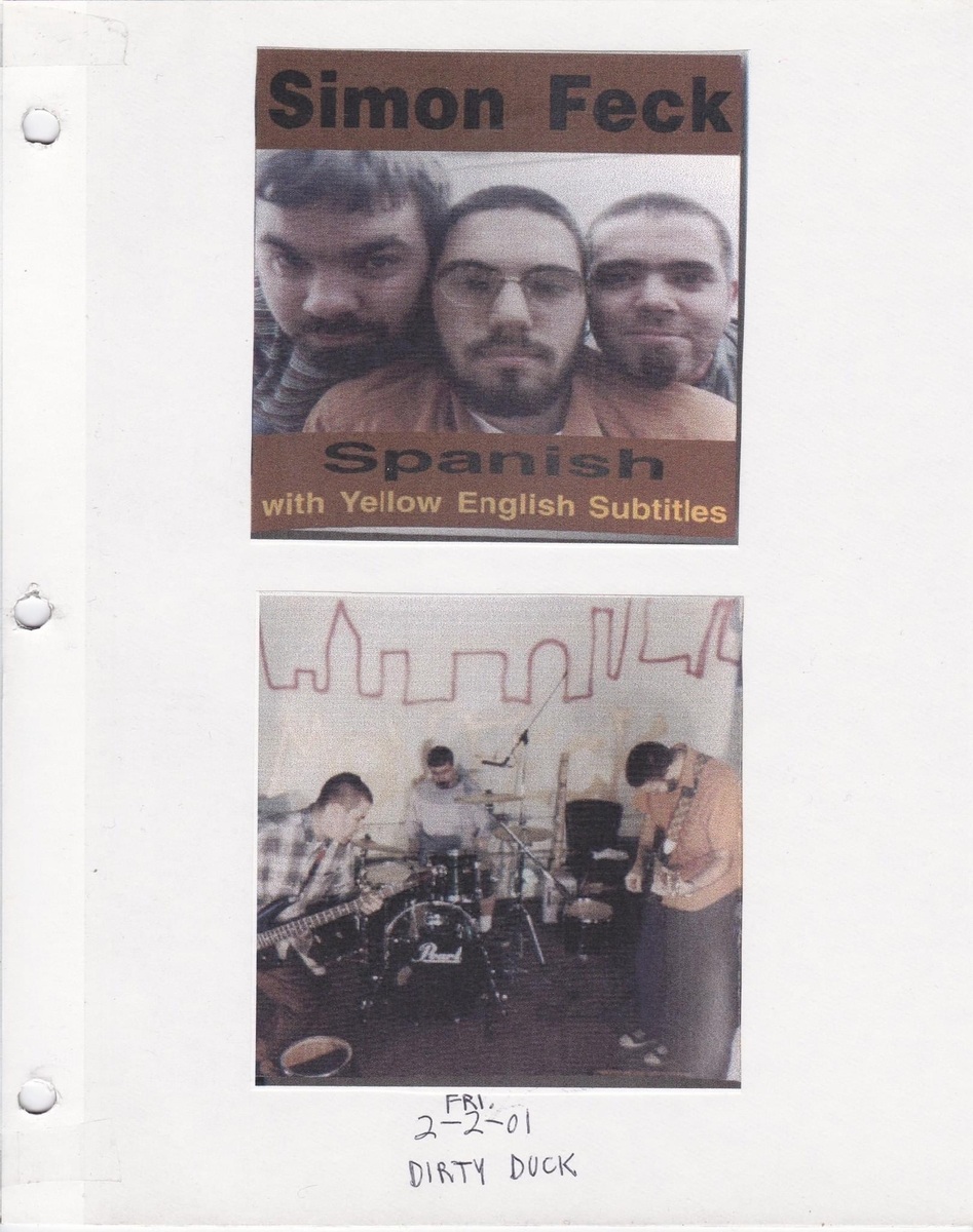 Feb 02, 2001: Simon Feck at The Dirty Duck Modesto, California, United ...