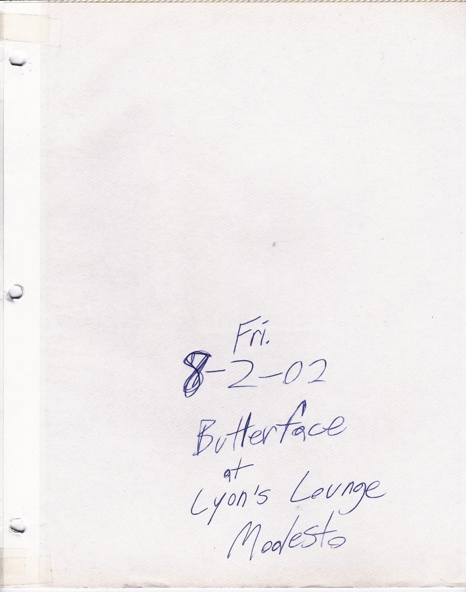 Butterface Concert & Tour History | Concert Archives