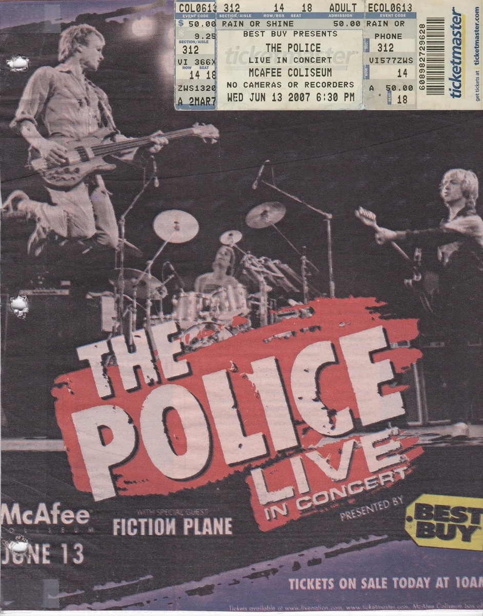The Police Concert & Tour History (Updated for 2023) | Concert Archives
