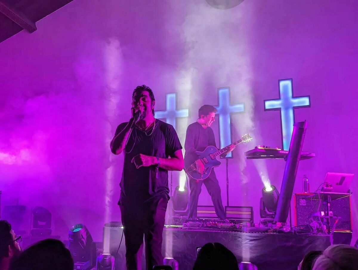 Nov 14, 2023: ††† (Crosses) at Masonic Lodge At Hollywood Forever ...
