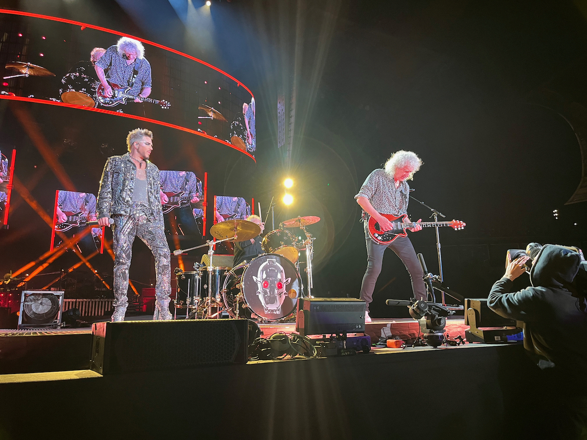 Nov 12, 2023: Queen + Adam Lambert at BMO Stadium Los Angeles ...