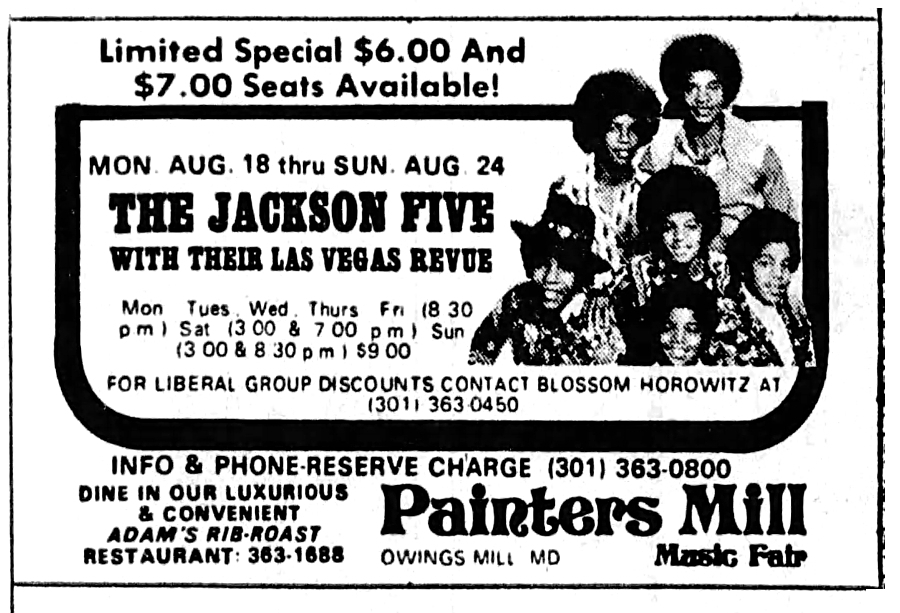 The Jackson 5 Concert & Tour History | Concert Archives