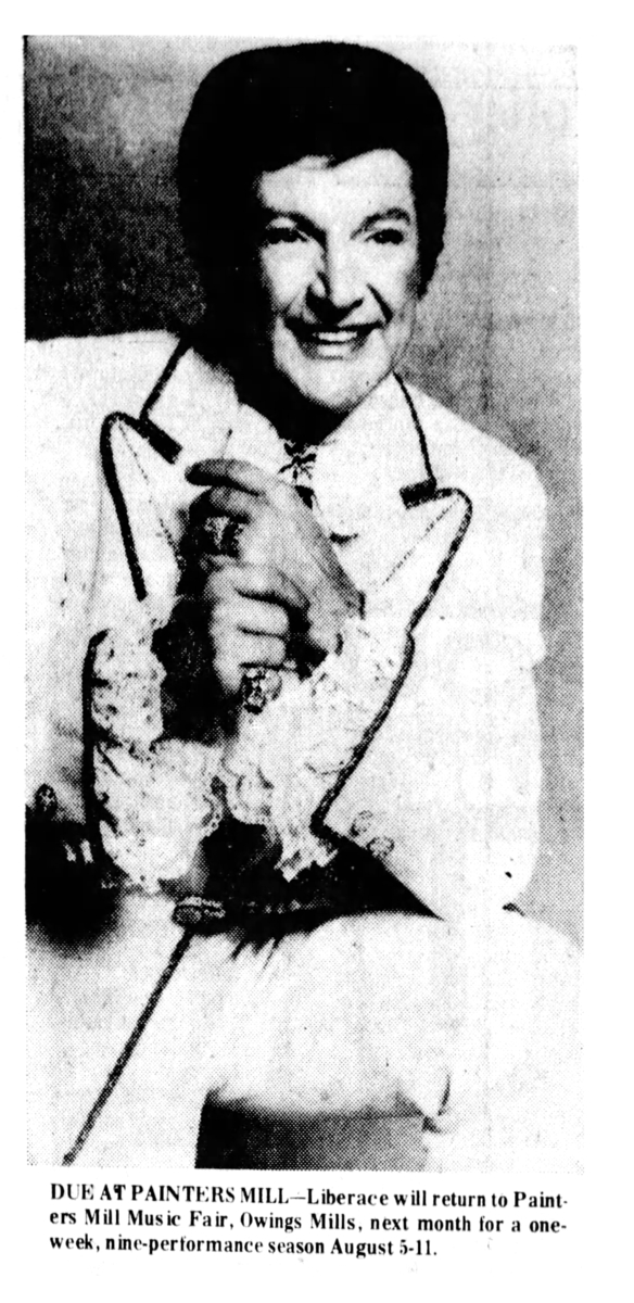 Liberace Concert & Tour History | Concert Archives