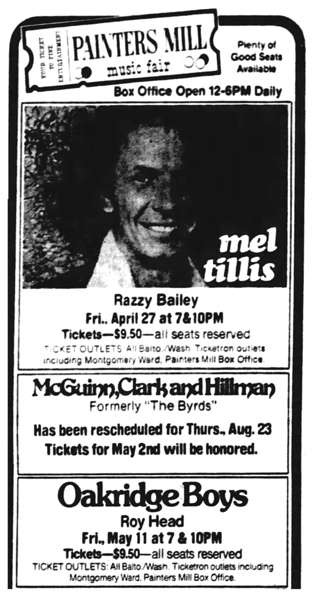 Razzy Bailey Concert & Tour History | Concert Archives
