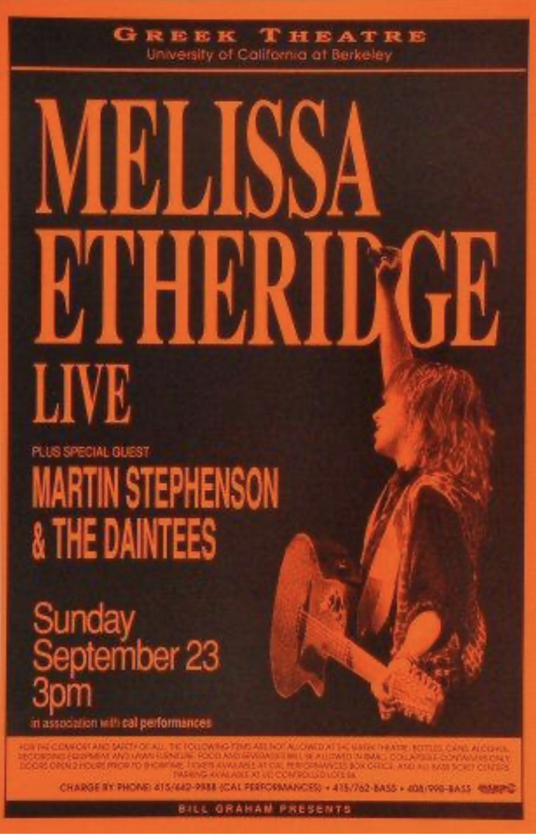 Melissa Etheridge Concert & Tour History (Updated for 2024) | Concert ...