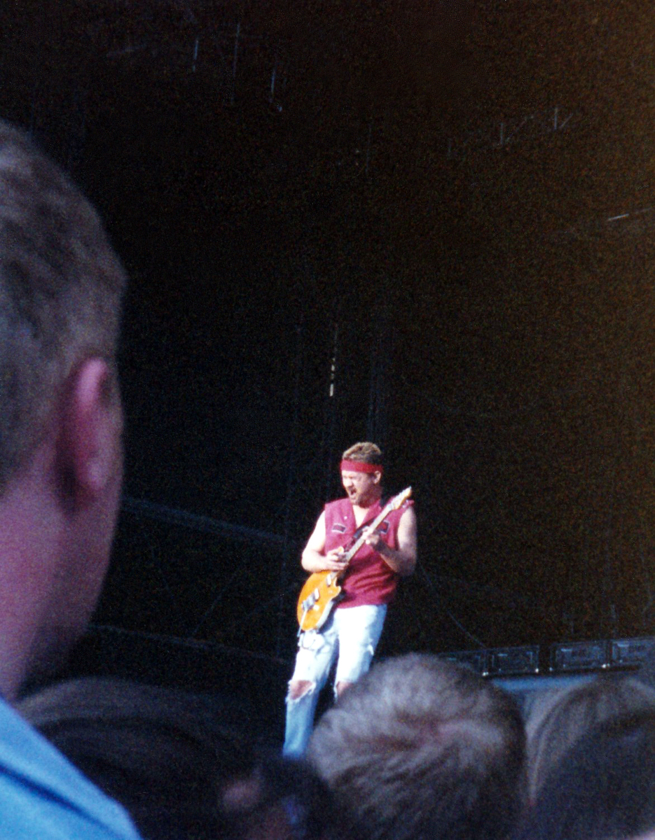 van halen 1995 setlist