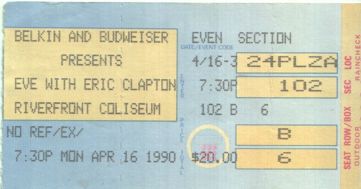Concert History of Riverfront Coliseum Cincinnati, Ohio, United States ...