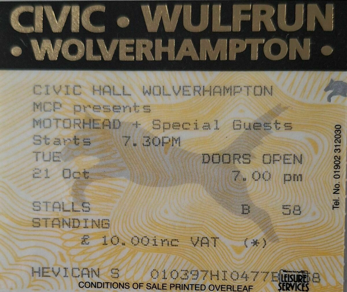 Concert History of Wolverhampton Civic Hall Wolverhampton, England ...