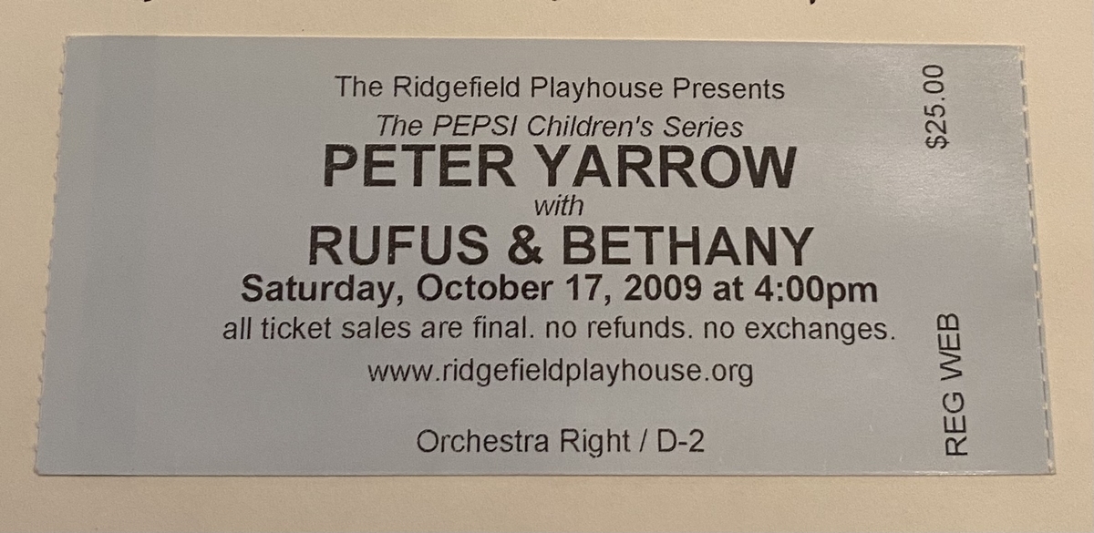 Peter Yarrow Concert & Tour History | Concert Archives