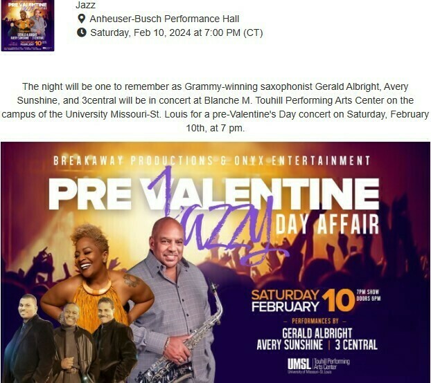 gerald albright Concert & Tour History (Updated for 2025 - 2026 ...