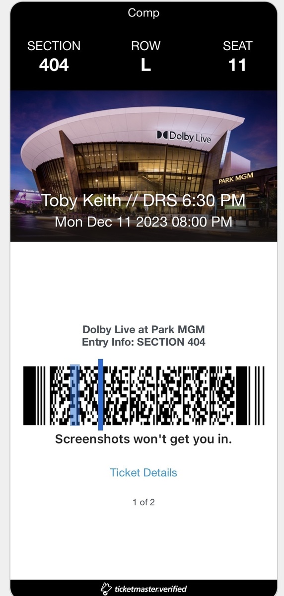 Toby Keith Concert & Tour History (Updated for 2023) | Concert Archives