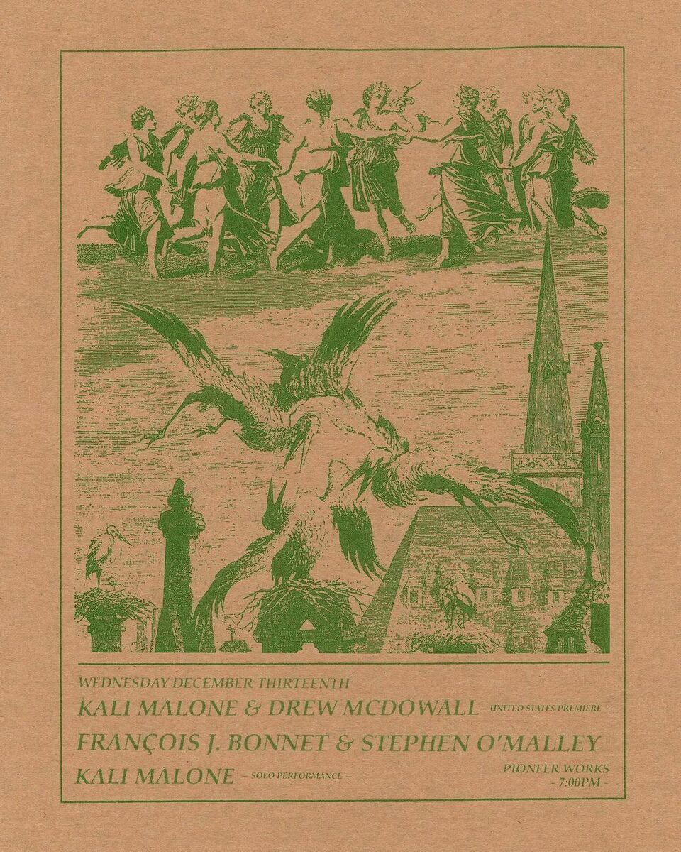 Kali Malone & Drew McDowall Concert & Tour History | Concert Archives